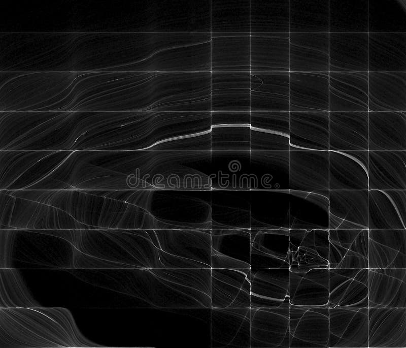 Signal Grid Abstract Screen Stock Illustration - Illustration of ...