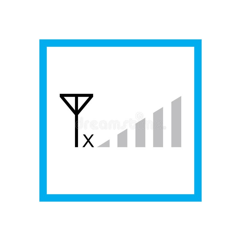 Signal stock vector. Illustration of wireless, satellite - 166654912