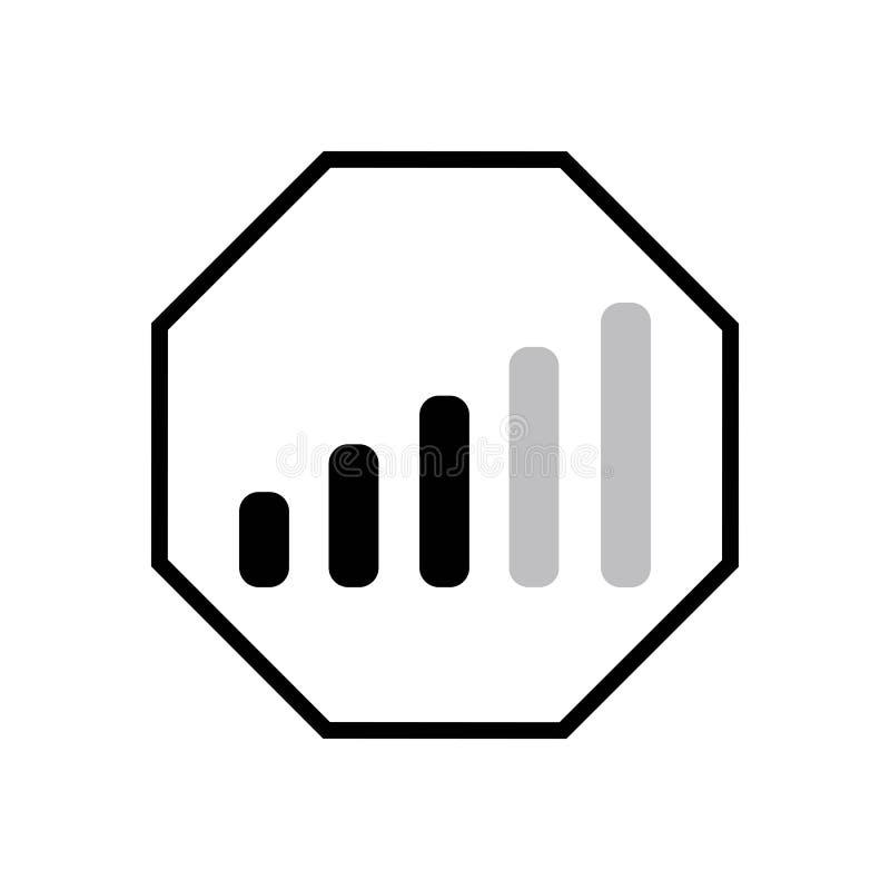 Signal stock vector. Illustration of indicator, symbol - 167221738