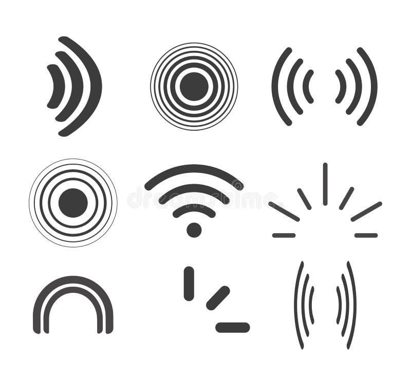 Signal Icons Vector Set Icon Stock Vector - Illustration of ... Signal Icons Vector Set Icon Stock Vector - Illustration of ...
