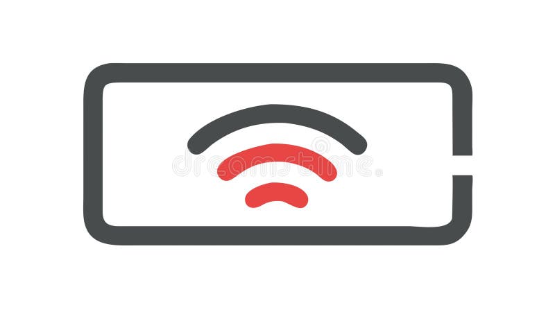 Signal Indicator Icon: Wireless Connectivity Status Vector, Vector ...