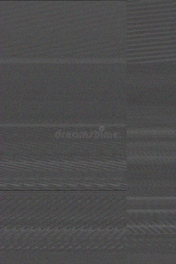 Signal Interference on a Screen Stock Image - Image of screen ...