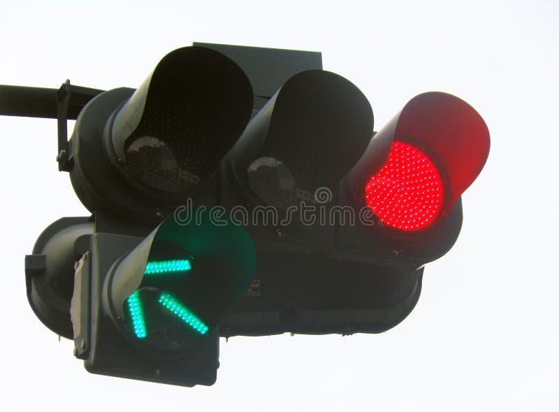 Signal at intersection stock photo. Image of intersection - 60962960