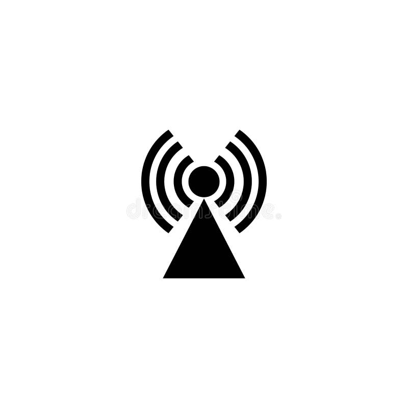 Signal logo template stock vector. Illustration of icon - 166911392