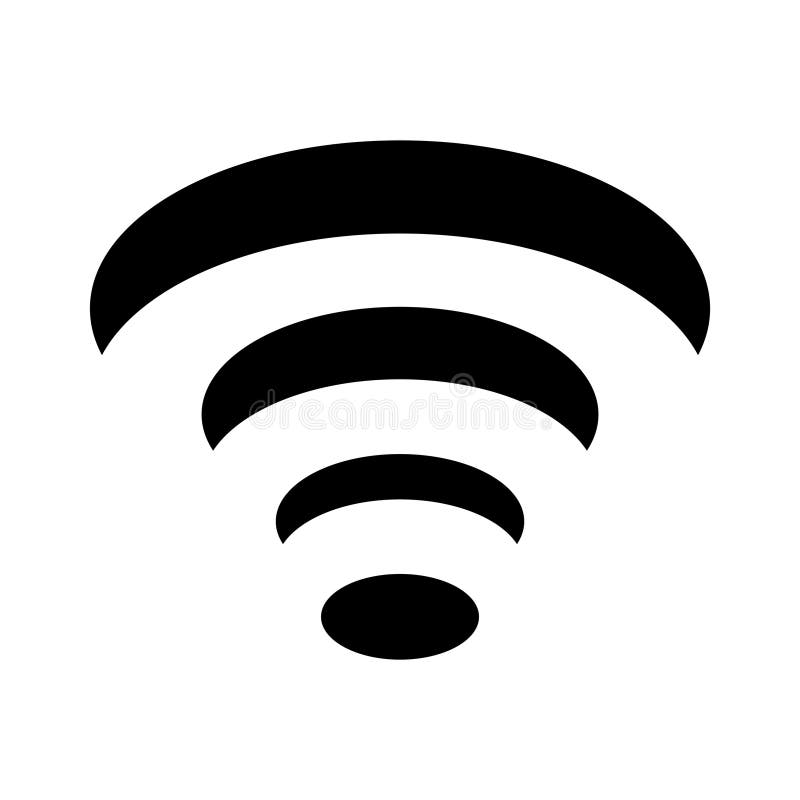 Signal Logo Vector Template Icon Stock Vector - Illustration of ...