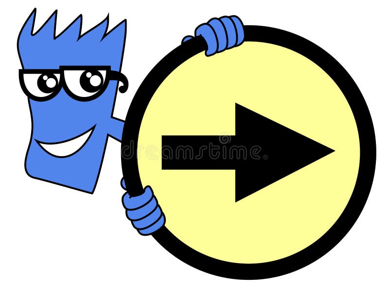 Signal man stock vector. Illustration of creative, continue - 248293984