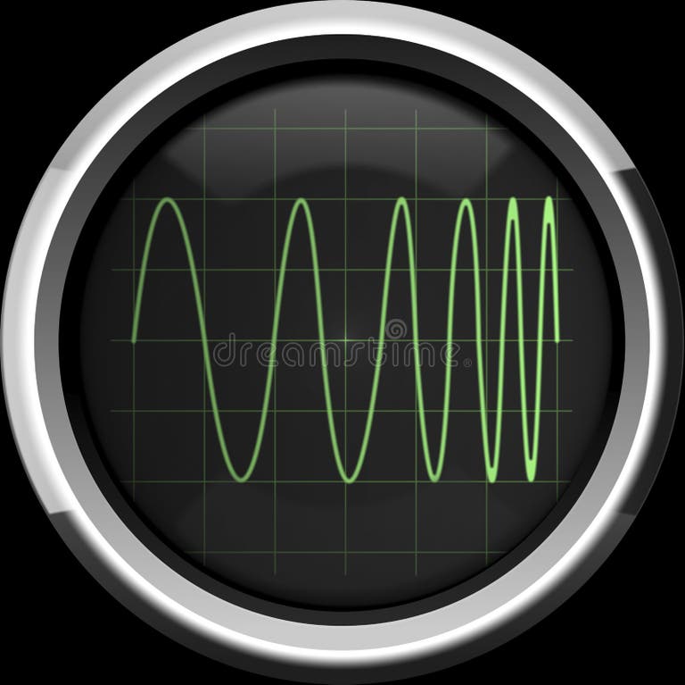 Signal Mit Frequenzmodulation (FM) Stock Abbildung - Illustration von ...