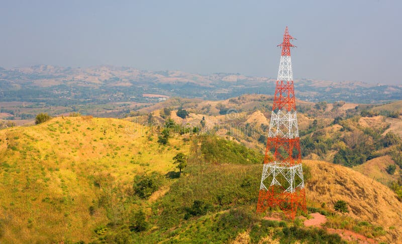The Signal Pillar is in the Mountains Stock Photo - Image of caucasus ...