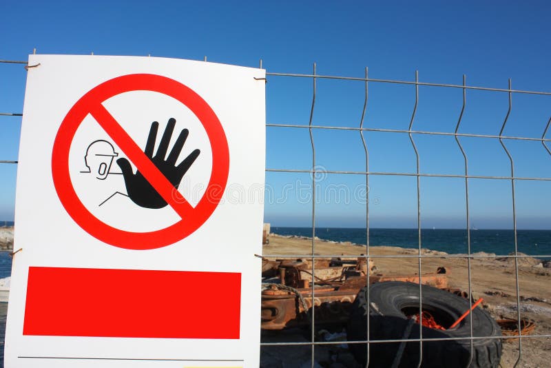 Signal Prohibited. No pass stock photo. Image of prohibited - 12188062