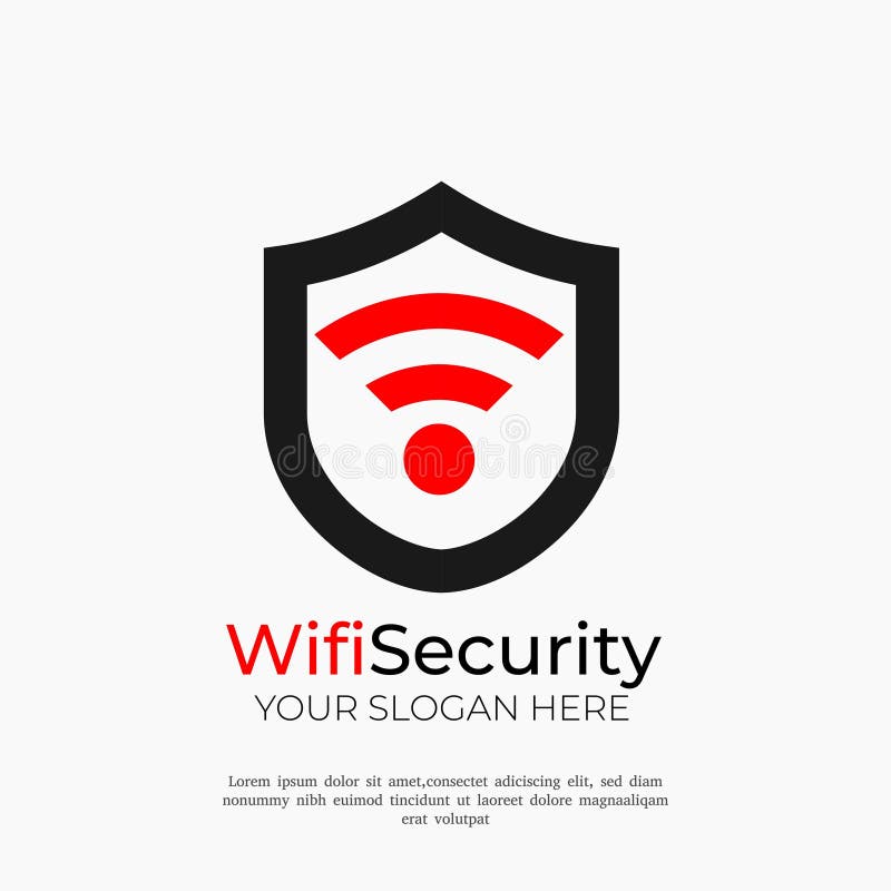 Signal Protect, Wifi Security Logo Design Template Stock Vector ...