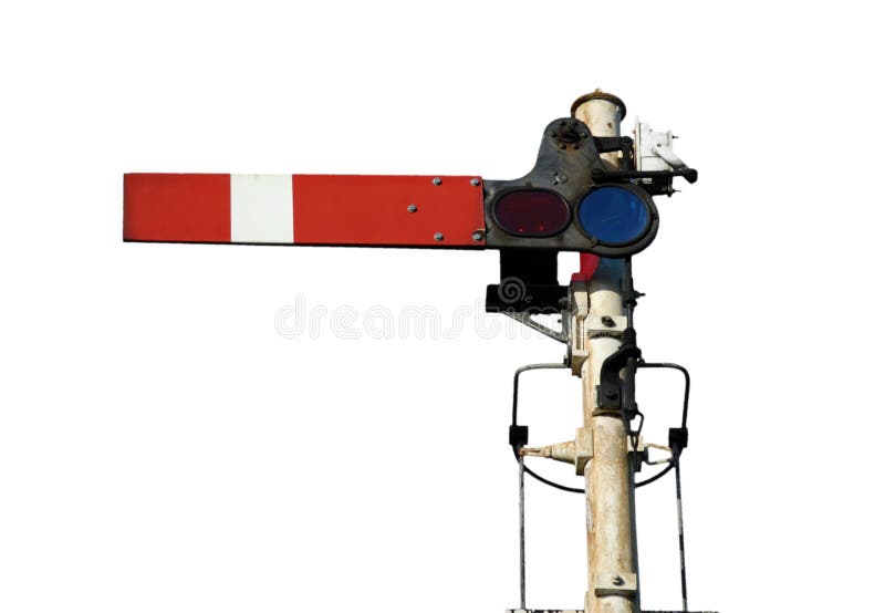 Halt Signal On Pedestrian Crossing Stock Photo - Image of mounted ...