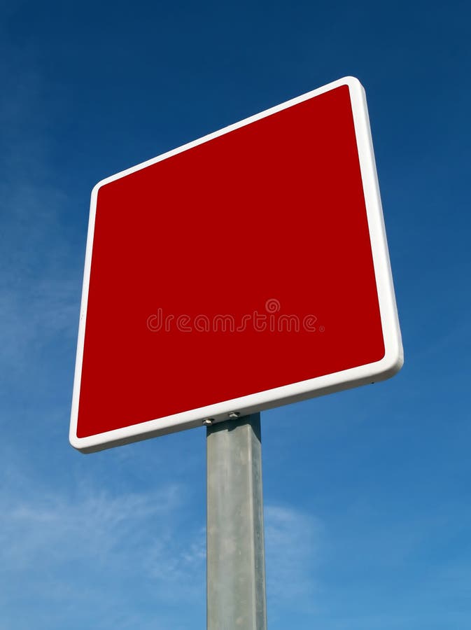 Signal rouge photo stock. Image du extérieur, circulation - 582108