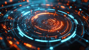 Signal Scanning Radar Code Snippet Stock Illustration - Illustration of ...