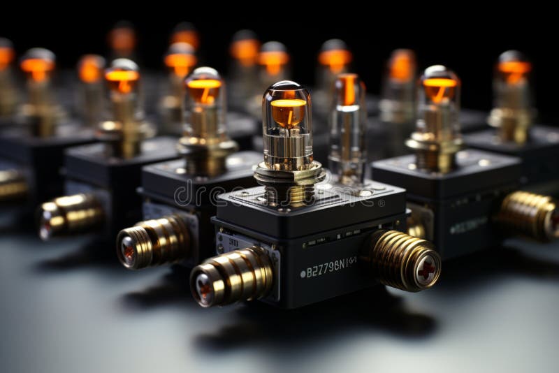 Signal Splitters stock illustration. Illustration of connection - 303022077