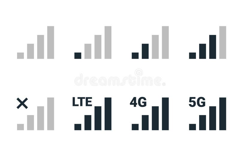 Signal Strength 4g Mobile Phone Reception Bar Icon. 5g Signal Strength ... Signal Strength 4g Mobile Phone Reception Bar Icon. 5g Signal Strength ...