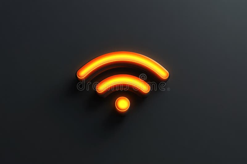 Signal Strength Icon stock illustration. Illustration of generated ...