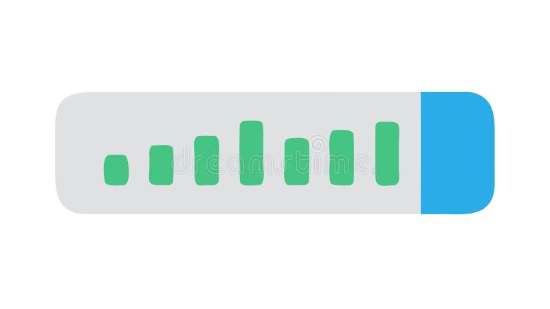 Signal Strength Indicator, for Network and Connectivity, Vector Design ...