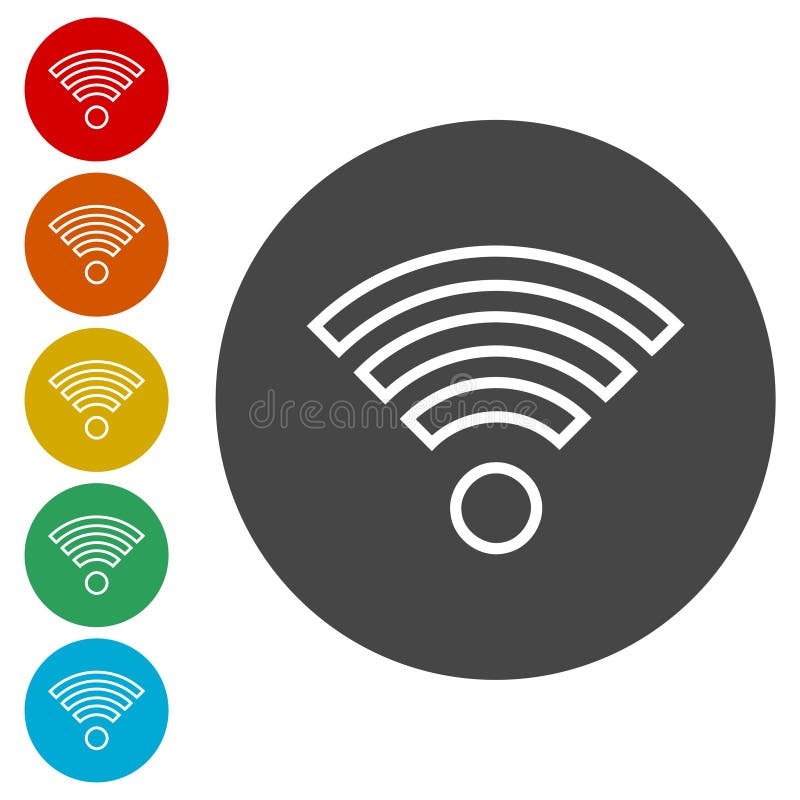 Signal symbol set stock vector. Illustration of high - 132144380