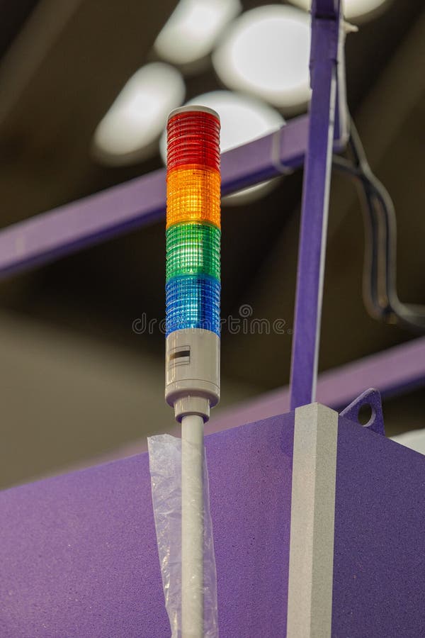 Signal Tower Light stock image. Image of pole, tall - 351545063