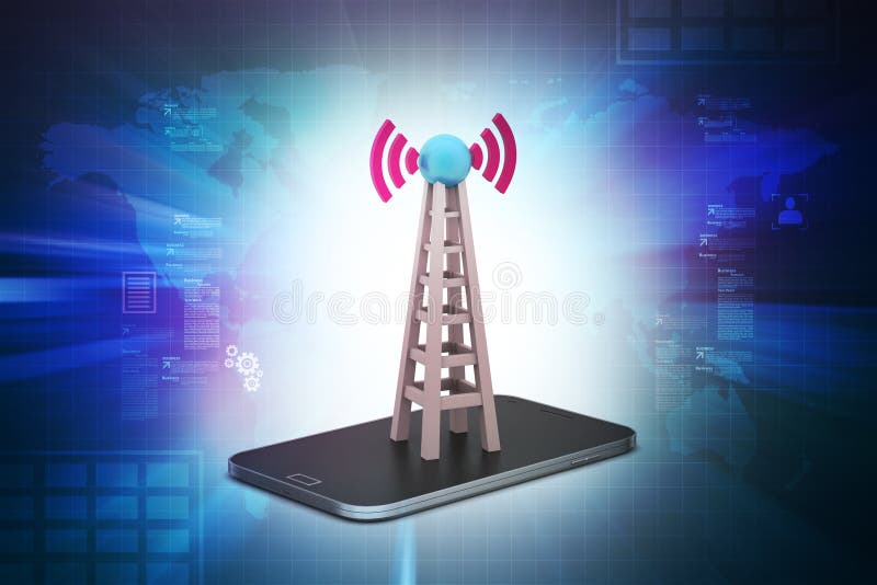 Global networking symbol stock illustration. Illustration of orbit ...