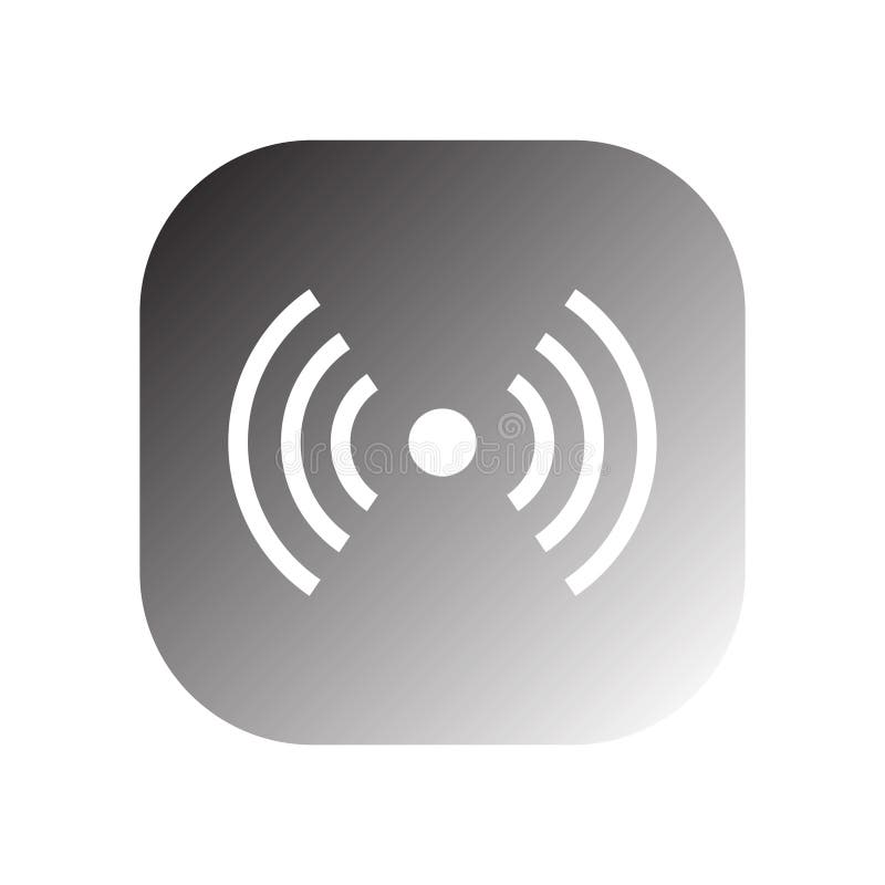 Signal and Wifi Icon Vector Stock Vector - Illustration of vector ...