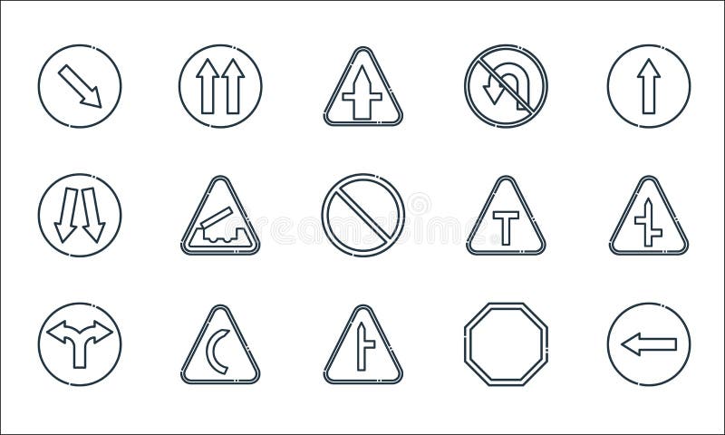 No Right Left Turn Sign Stock Illustrations – 469 No Right Left Turn ...