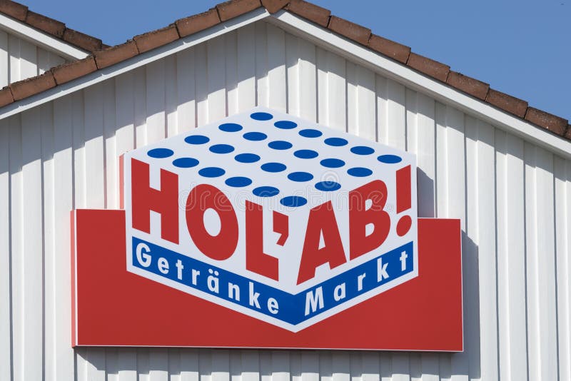 Signalisation de HOL`AB image éditorial. Image du lettrage - 156897820