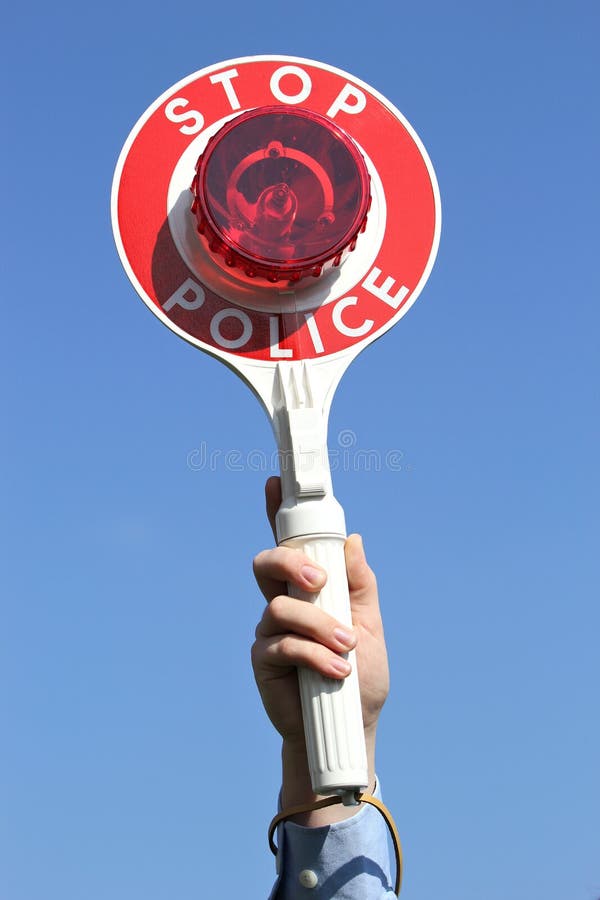Signalling disk stock image. Image of paddle, misdemeanor - 65266327