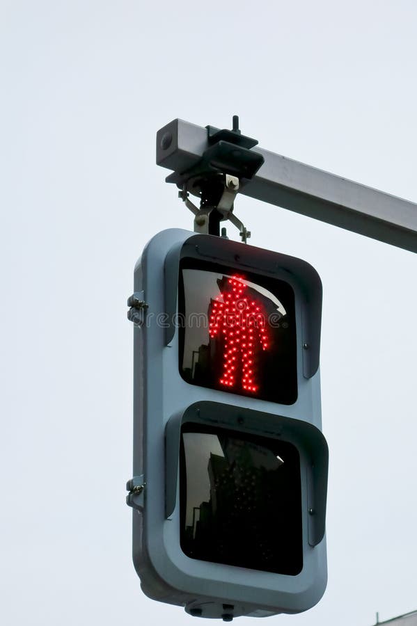 Signals for pedestrians stock image. Image of pedestrians - 90046185