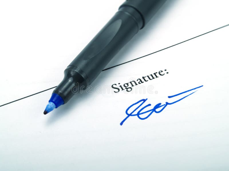 Signature stock image. Image of bookkeeping, book, admit - 4715803