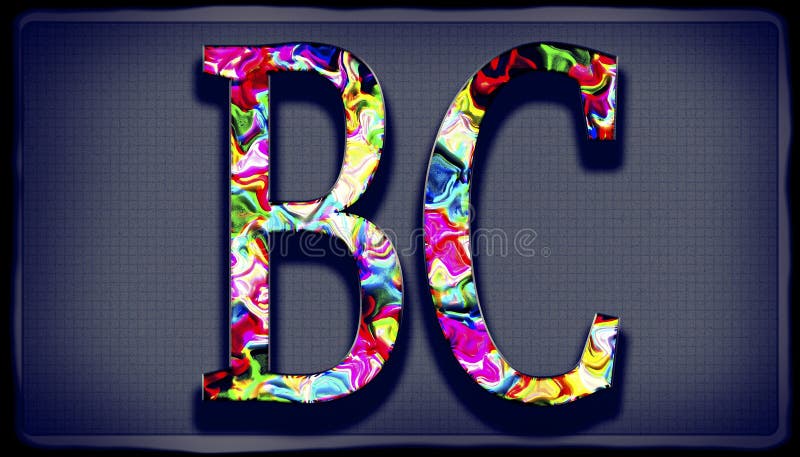 Signature BC painter rough stock illustration. Illustration of artistic ...