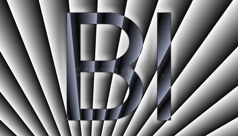 Signature BI , corner grad stock illustration. Illustration of arts ...
