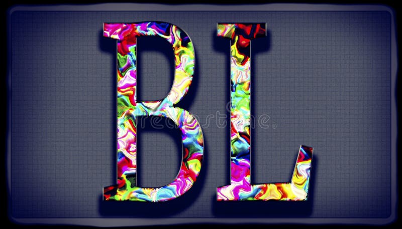 Double Letter Signature Bl Stock Illustrations – 5 Double Letter ...