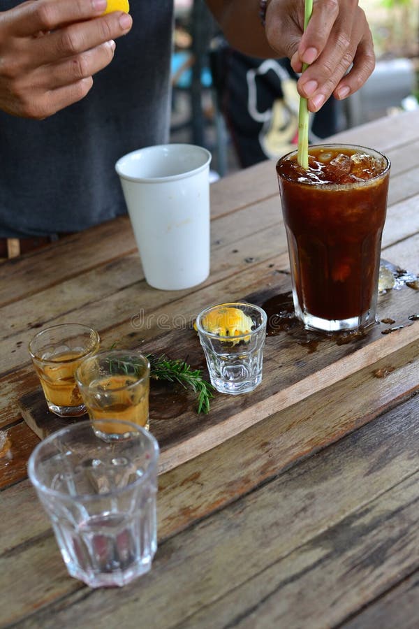 Signature coffee stock photo. Image of refreshment, cappuccino - 43258142