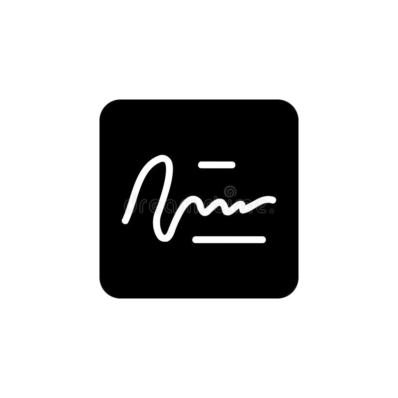 Signature Icon. Application Icon. Perfect for Logo, Website ...