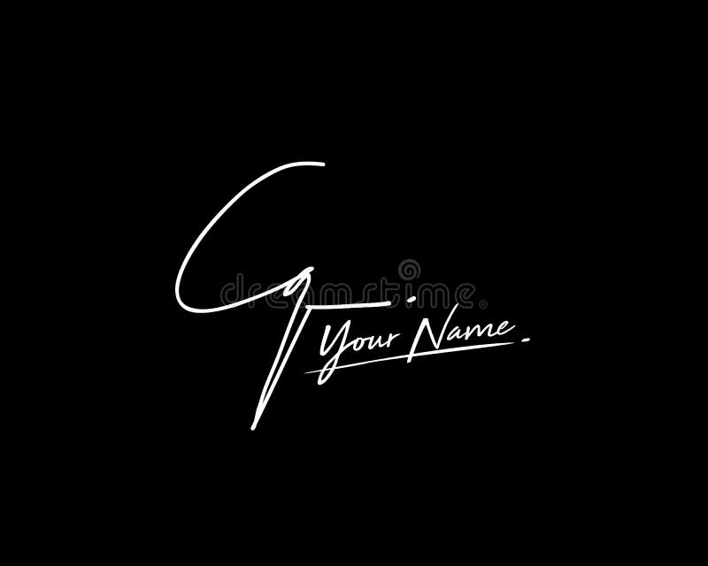 Cg Signature Stock Illustrations – 270 Cg Signature Stock Illustrations ...