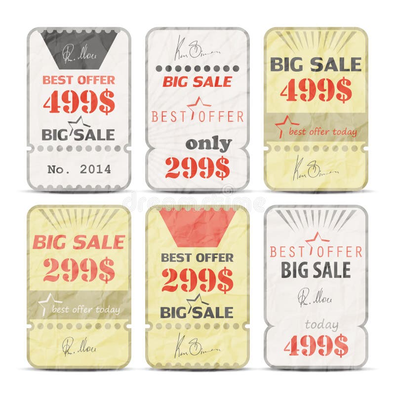 Signature tags stock vector. Illustration of element - 39981657