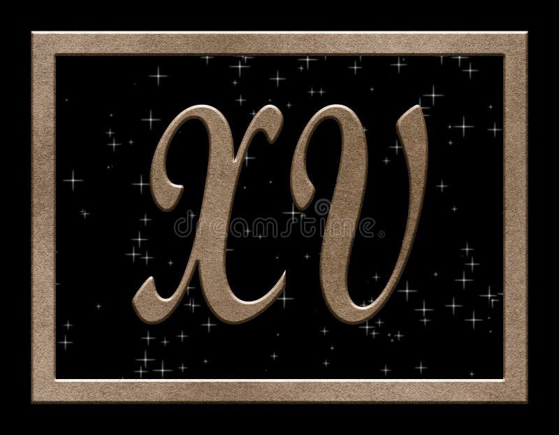 Letters Xv Stock Illustrations – 166 Letters Xv Stock Illustrations ...