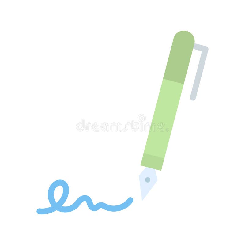 Signatures Icon Vector Image Suitable For Mobile Apps Web Apps And Print Media Stock Vector