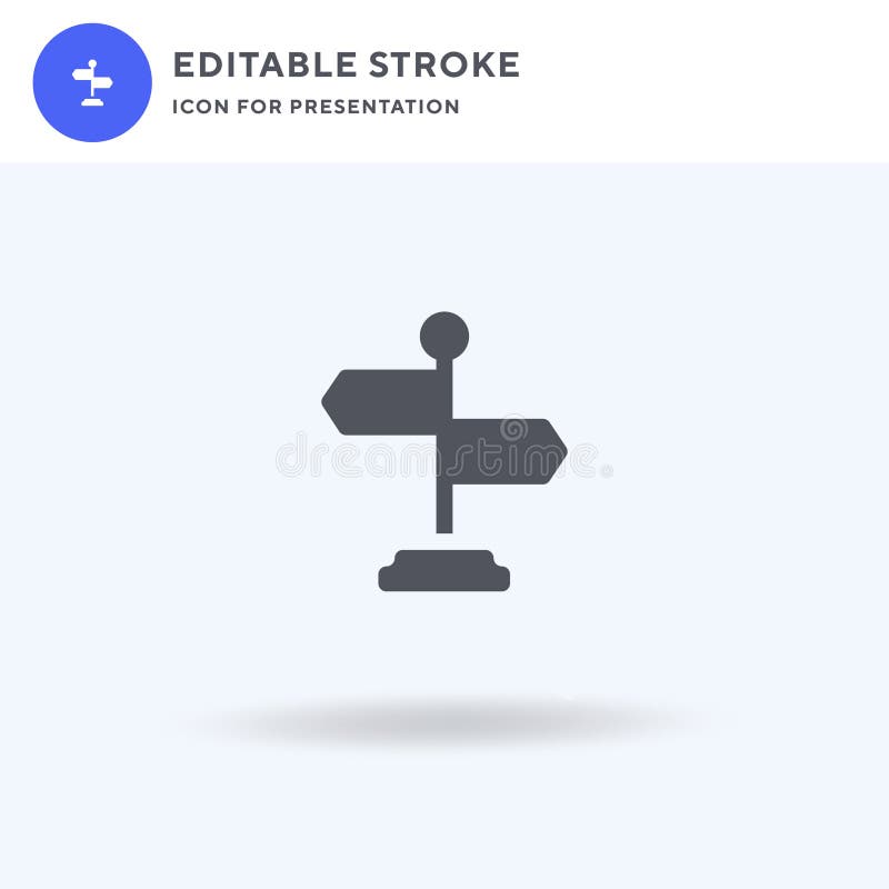 Signboard Icon Vector, Filled Flat Sign, Solid Pictogram Isolated on ...