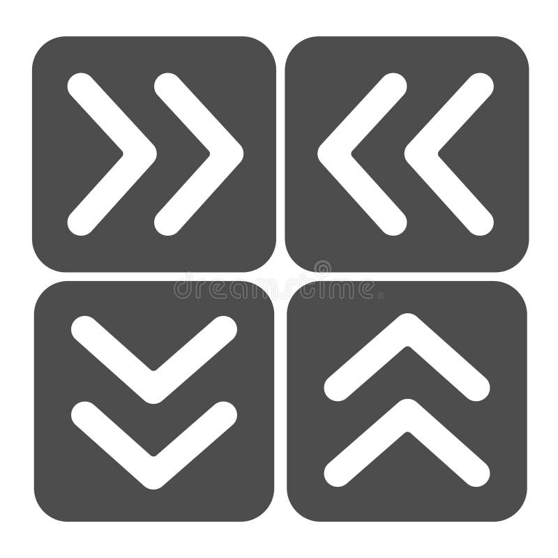 Signboard with Route Direction Arrows Solid Icon, Making Road Concept ...