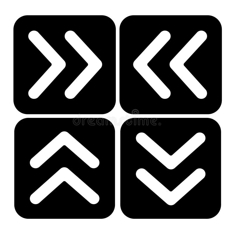 Signboard with Route Direction Arrows Solid Icon, Making Road Concept ...
