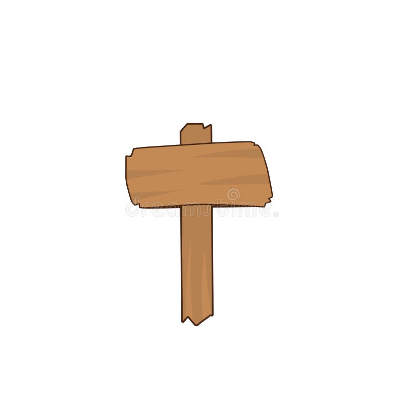 Signboard vector hand draw stock illustration. Illustration of diagram ...