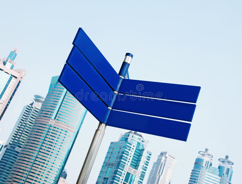 Signboards Template in the City Stock Photo - Image of emirates, asia ...