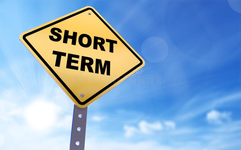 Icône Active à Court Terme Du Concept D'objectifs. Optimisation Des ...