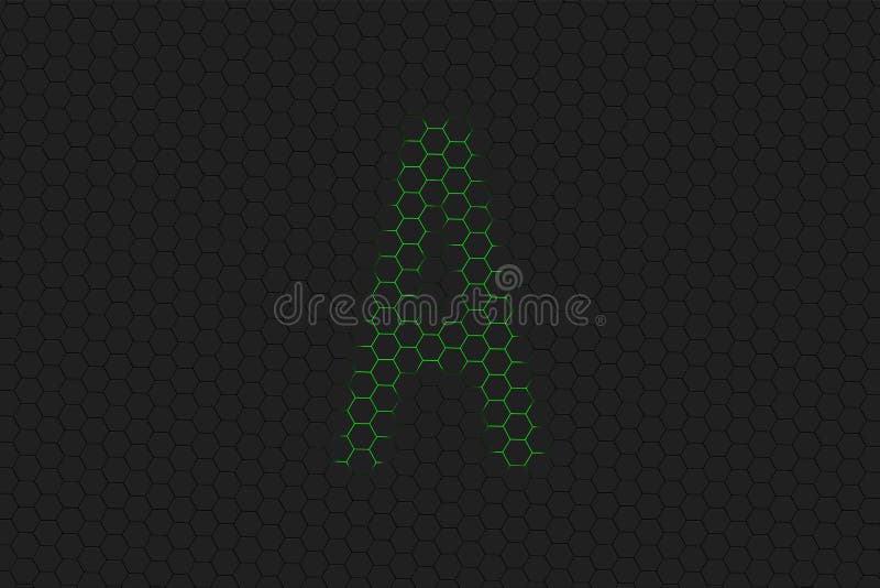 Signe Alpha. Symbole De L'alphabet Alpha De La Lettre Grecque Photo ...