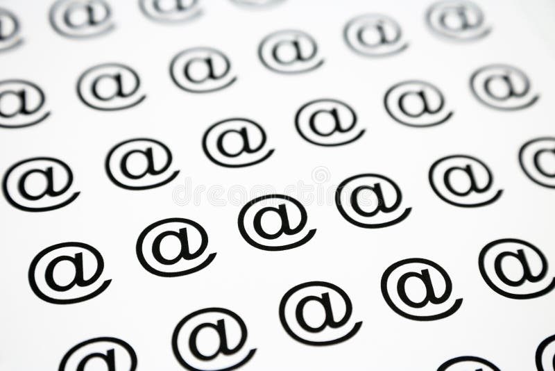 Signe d'Internet d'email photo stock. Image du page, technologie - 36655486