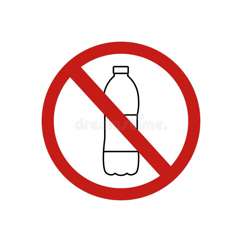 Icône De Signe Interdite Par Alcool. Illustration 10 ENV Vectorielle ...