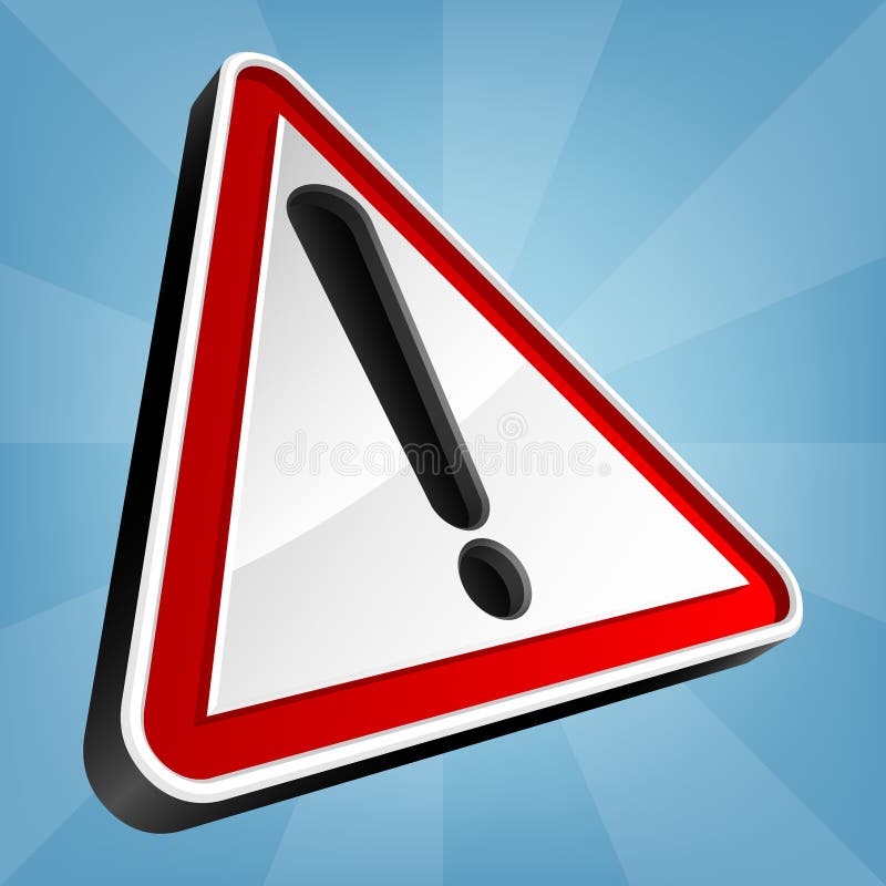 Signe De Danger, Illustration De Vecteur Illustration de Vecteur ...