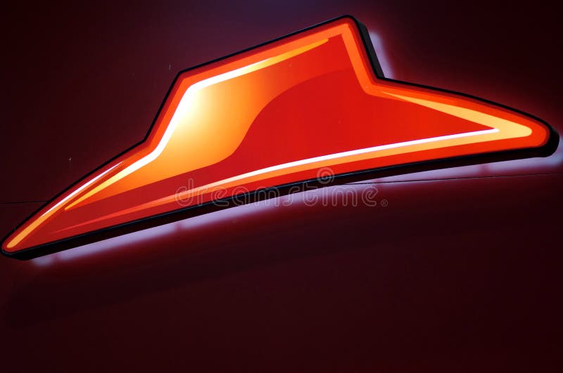Signe De Devanture De Magasin De Pizza Hut Photo éditorial - Image du ...
